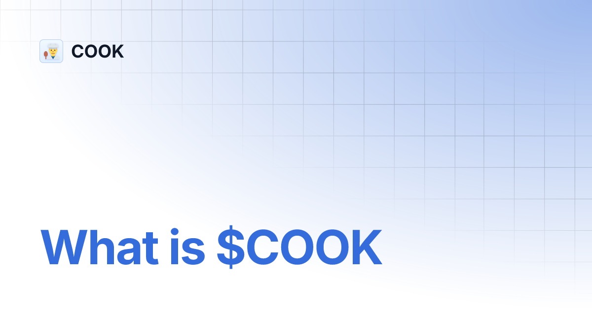 What is $COOK | COOK